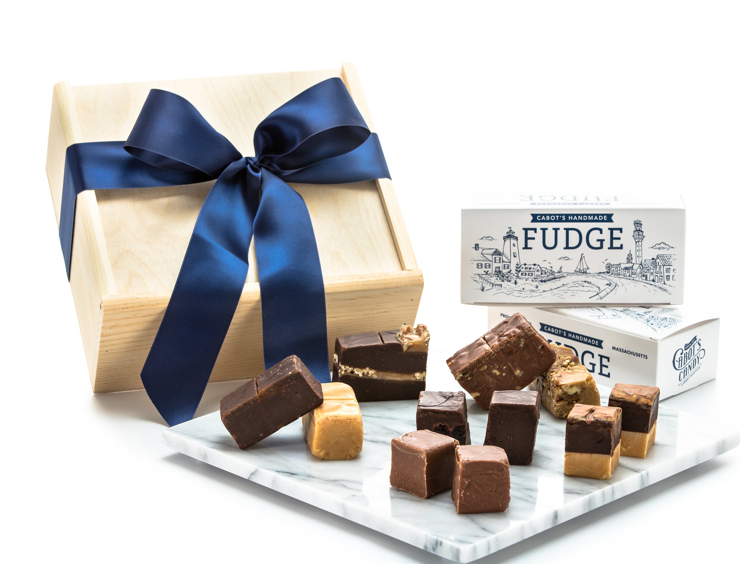 Fudge Sampler Gift Box – Cabot's Candy