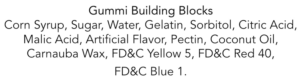 Gummy Building Blocks | Classic Candy | Cabot's Candy